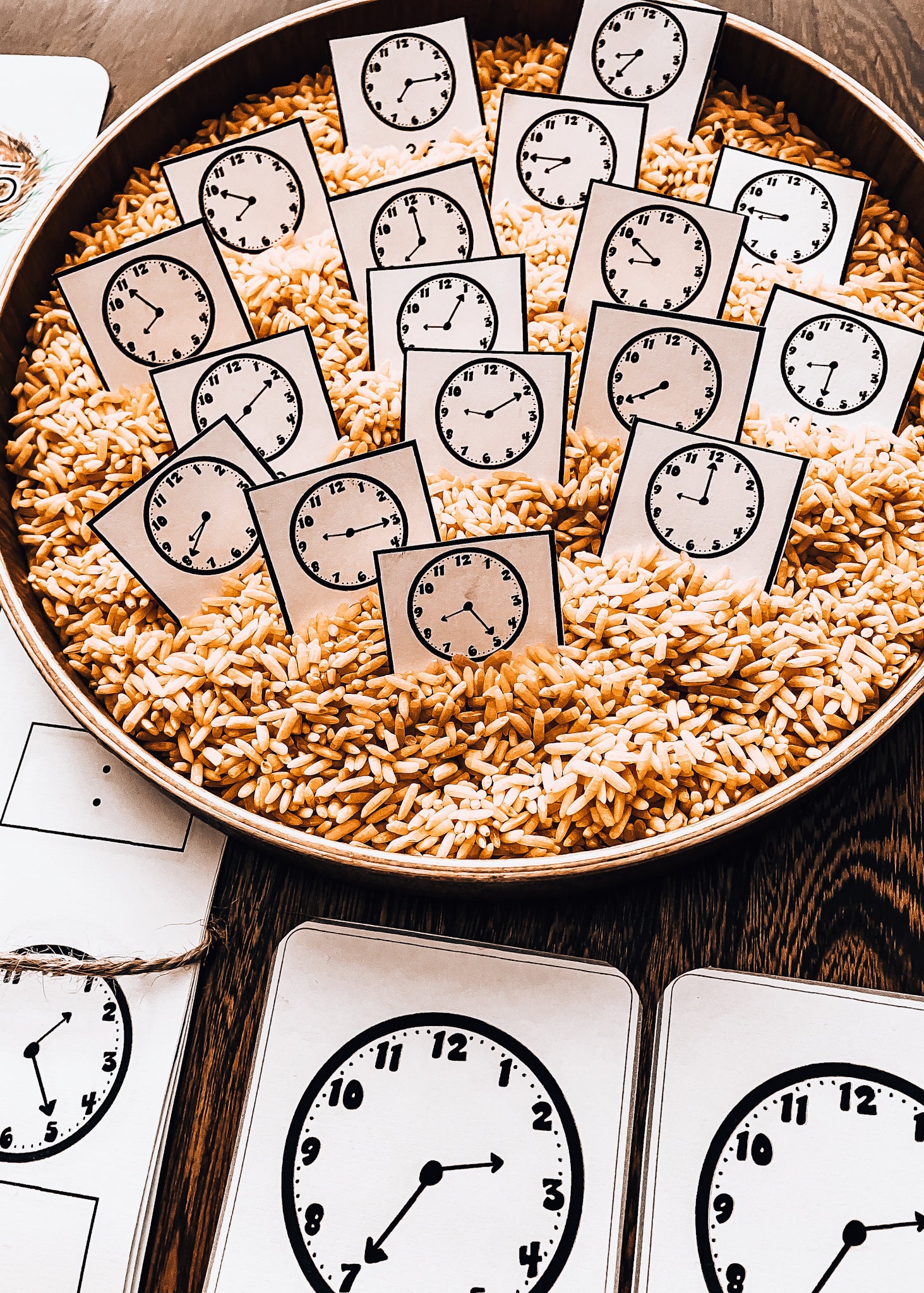 Telling Time Learning Pack - Etsy