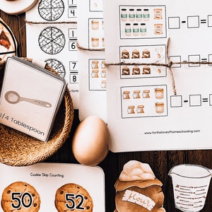 Math in the Kitchen Learning Pack - Etsy