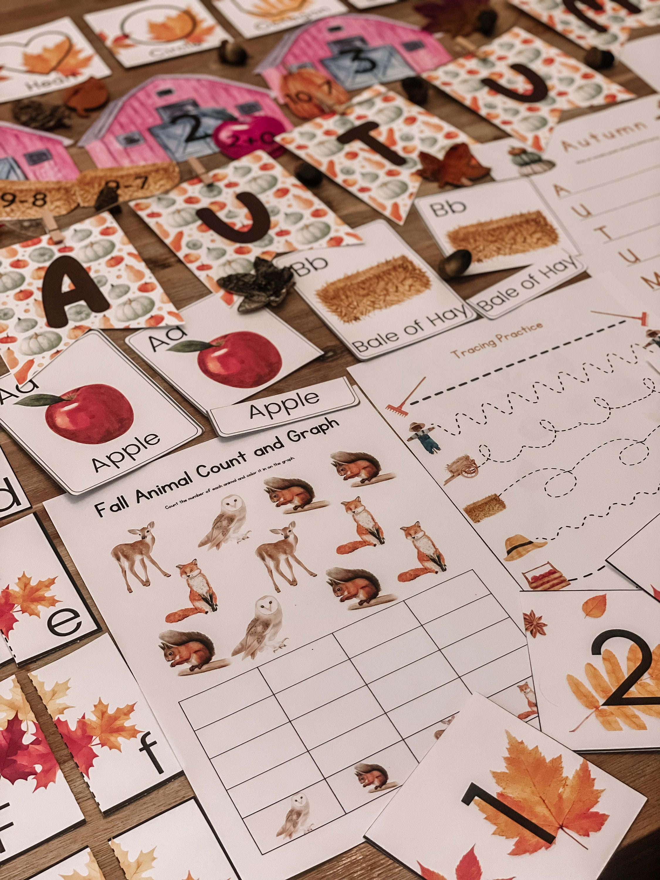 Fall Learning Pack - Etsy