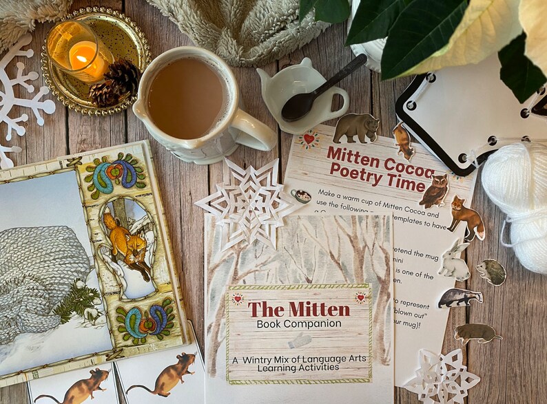 Mitten Themed Learning Pack - Etsy