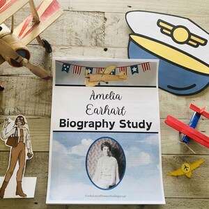 Amelia Earhart Biography Unit - Etsy