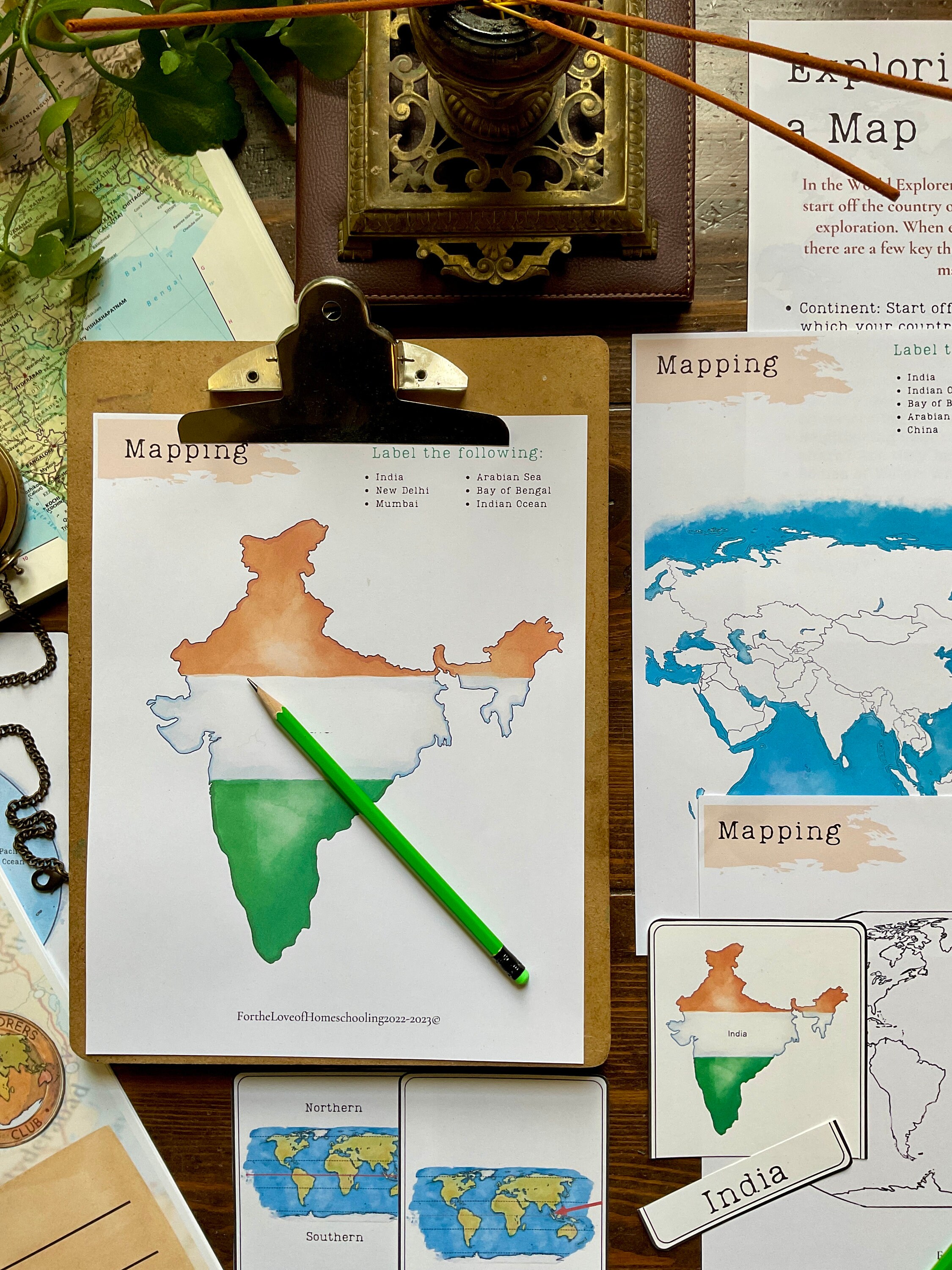 India Unit Study - Etsy