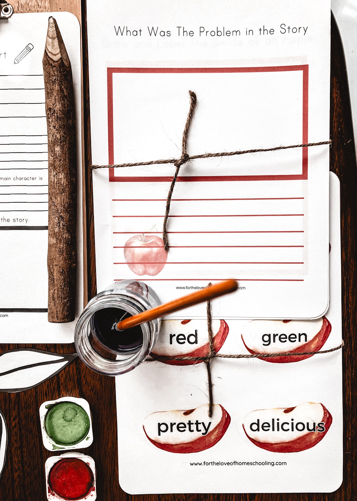 Apple Picking Book Themed Learning Pack - Etsy