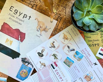 Egypt Country Study Research Project - Egypt Facts and Reading ...
