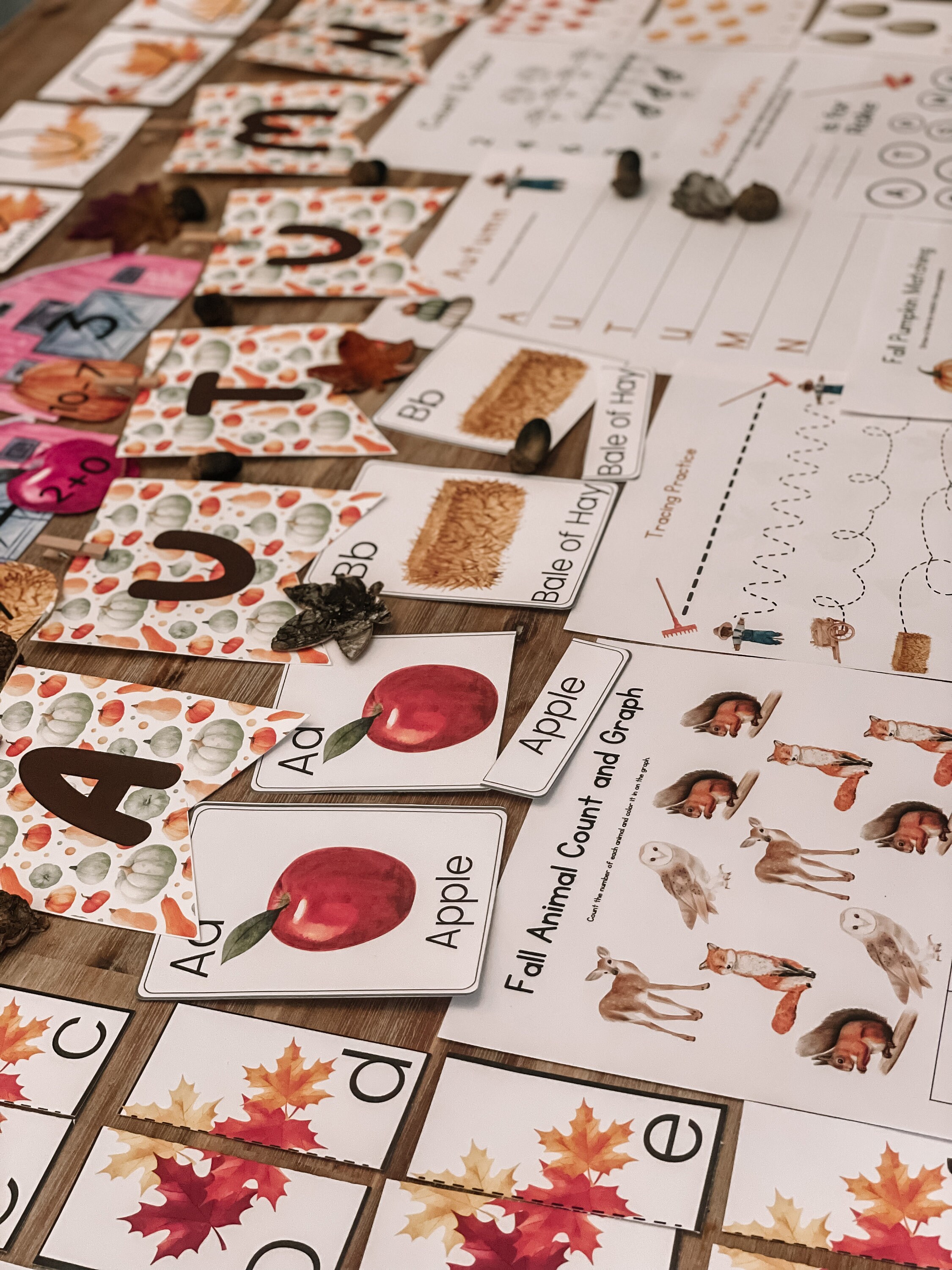 Fall Learning Pack - Etsy