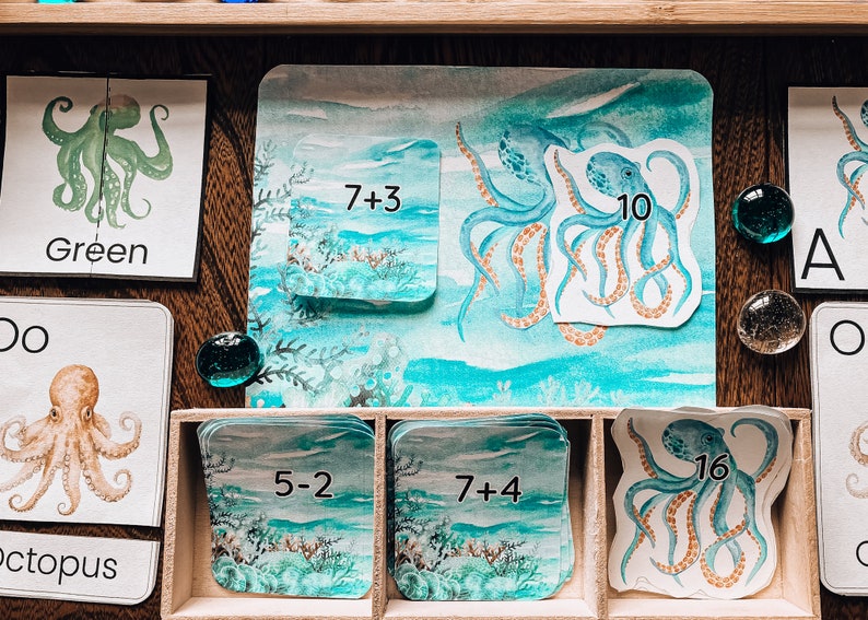O is for Octopus Early Learning Pack - Etsy