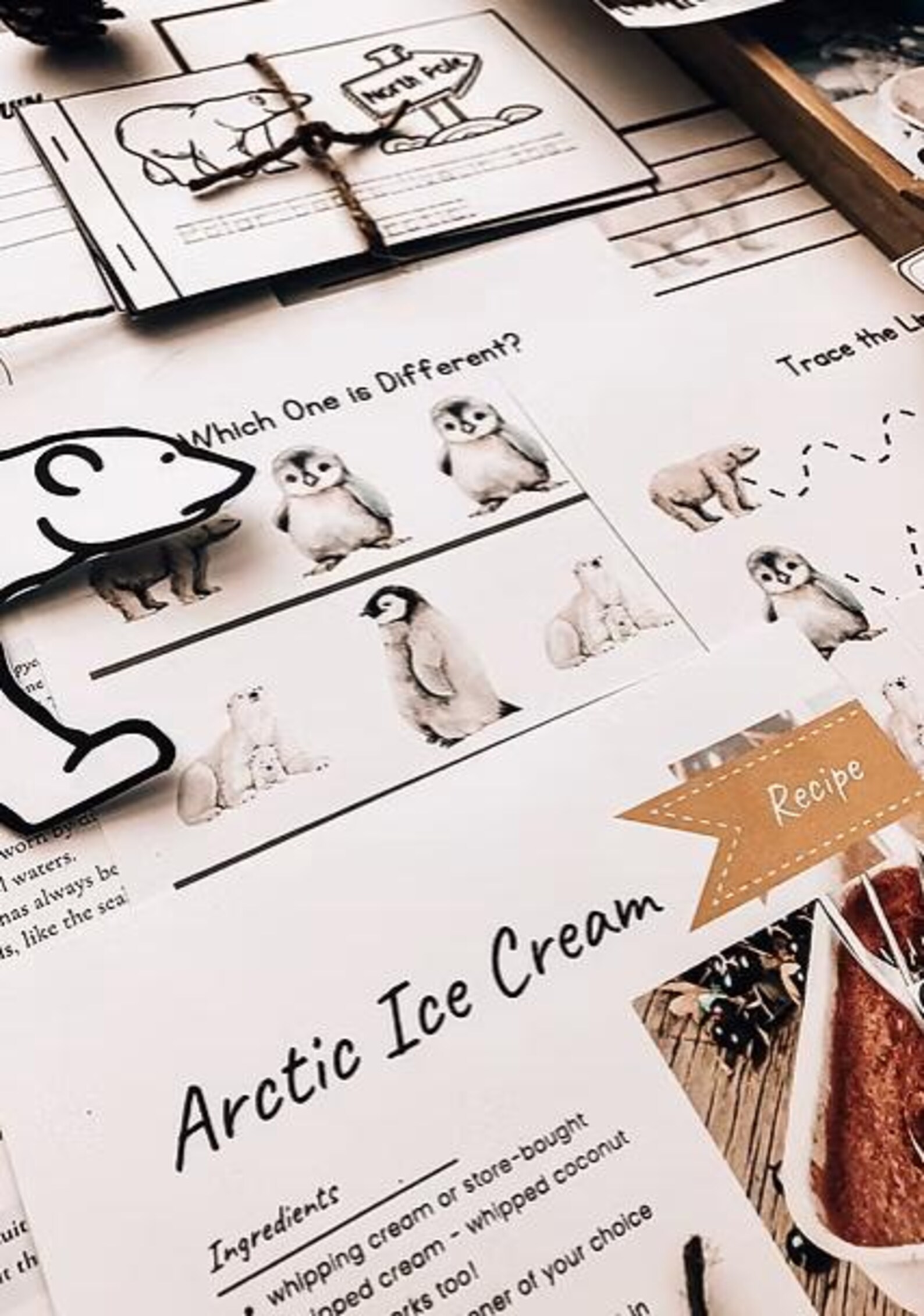 Polar Animals - 12 Weeks of Winter - Etsy