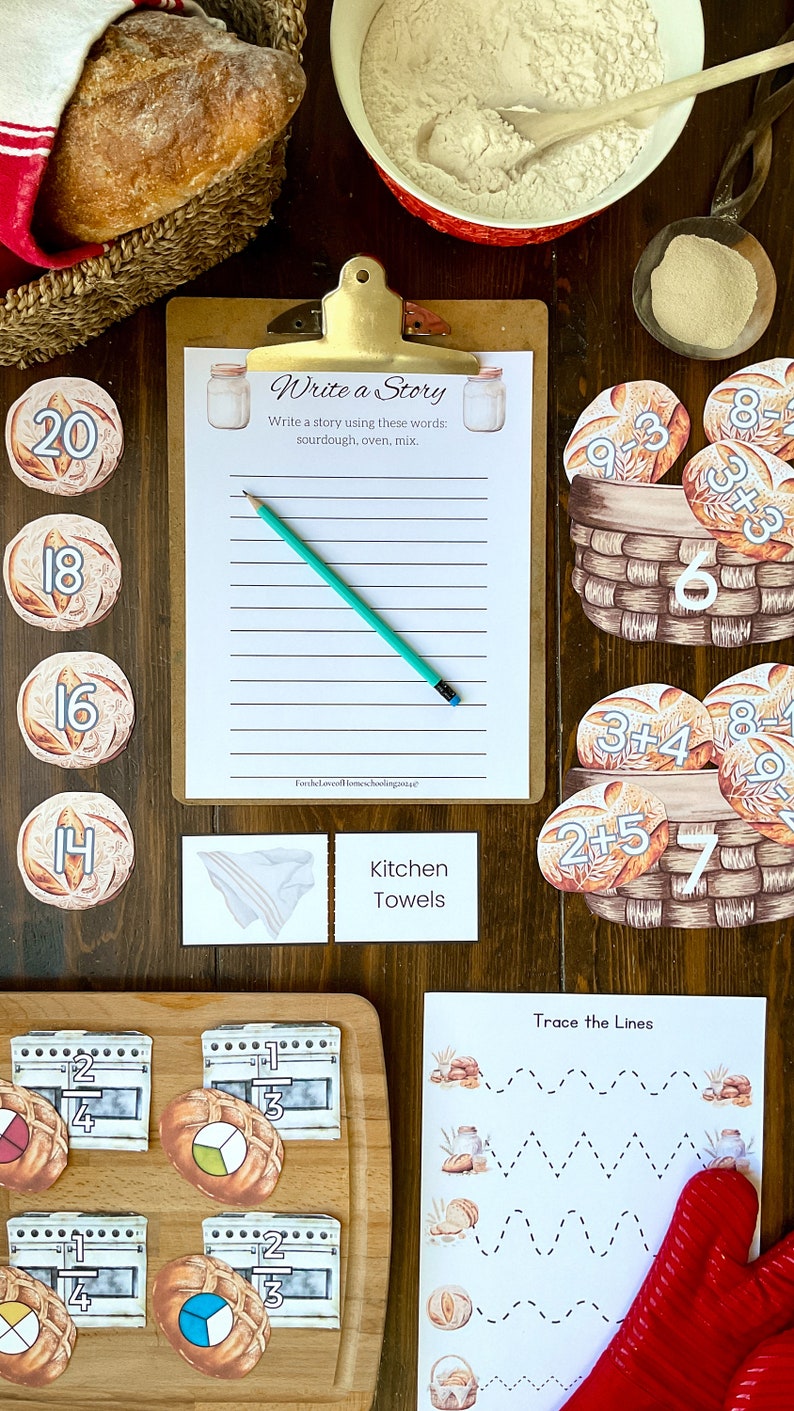 Sourdough Early Learning Pack - Etsy