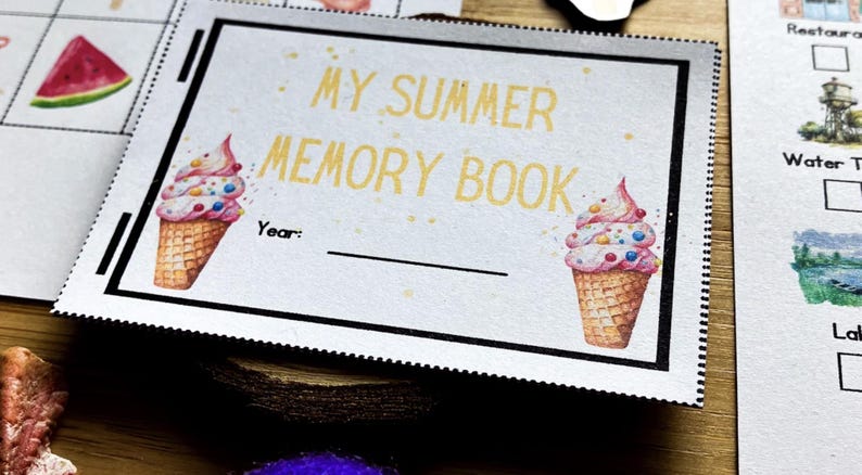 Summer Bucket List 12 Weeks of Summer - Etsy