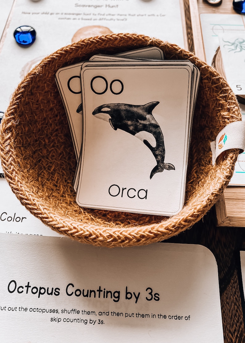 O is for Octopus Early Learning Pack - Etsy