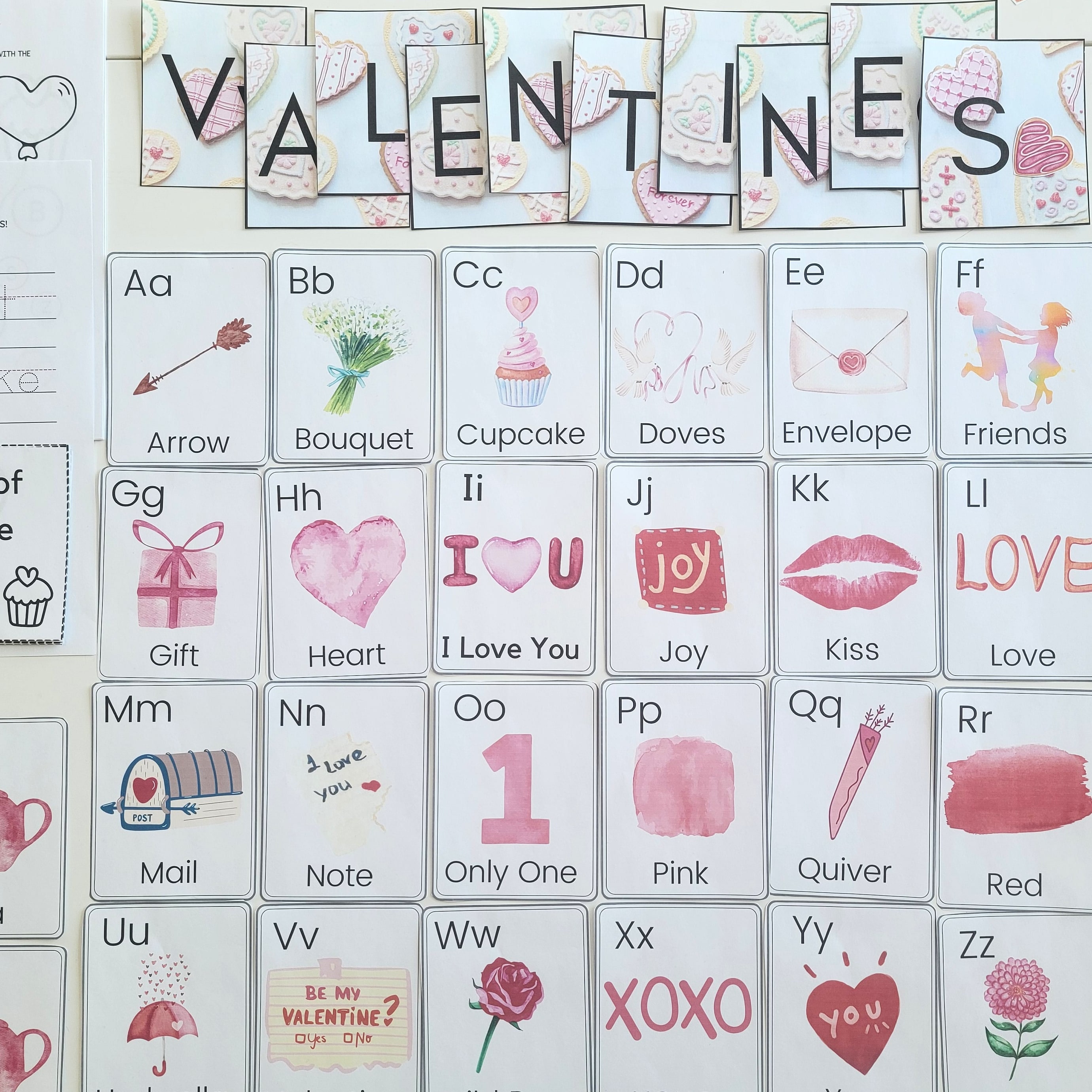 Valentine's Early Learning Pack - Etsy