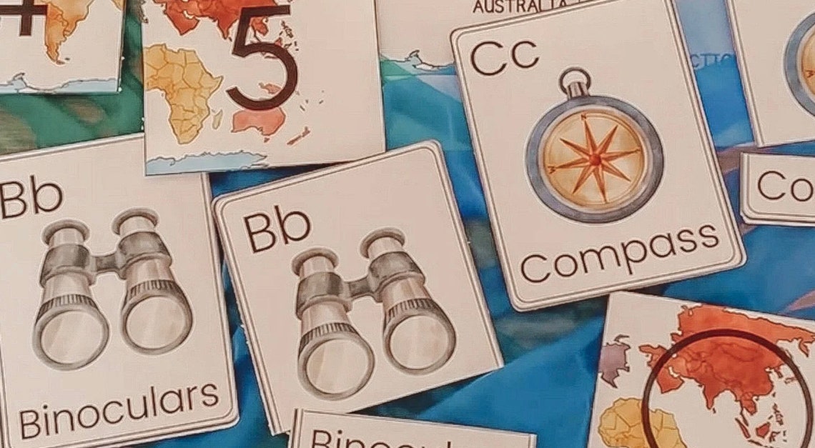 Geography Early Learning Pack - Etsy