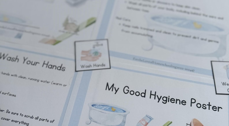 Let's Learn About Hygiene - Etsy