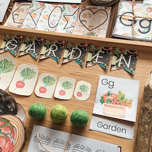 G is for Garden Early Learning Pack - Etsy