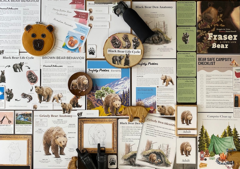 Bear Safety Unit - Etsy