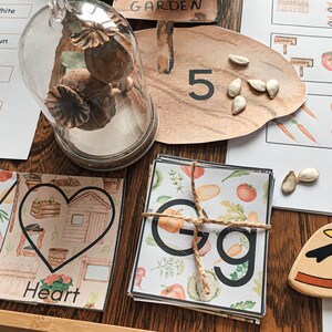 G is for Garden Early Learning Pack - Etsy