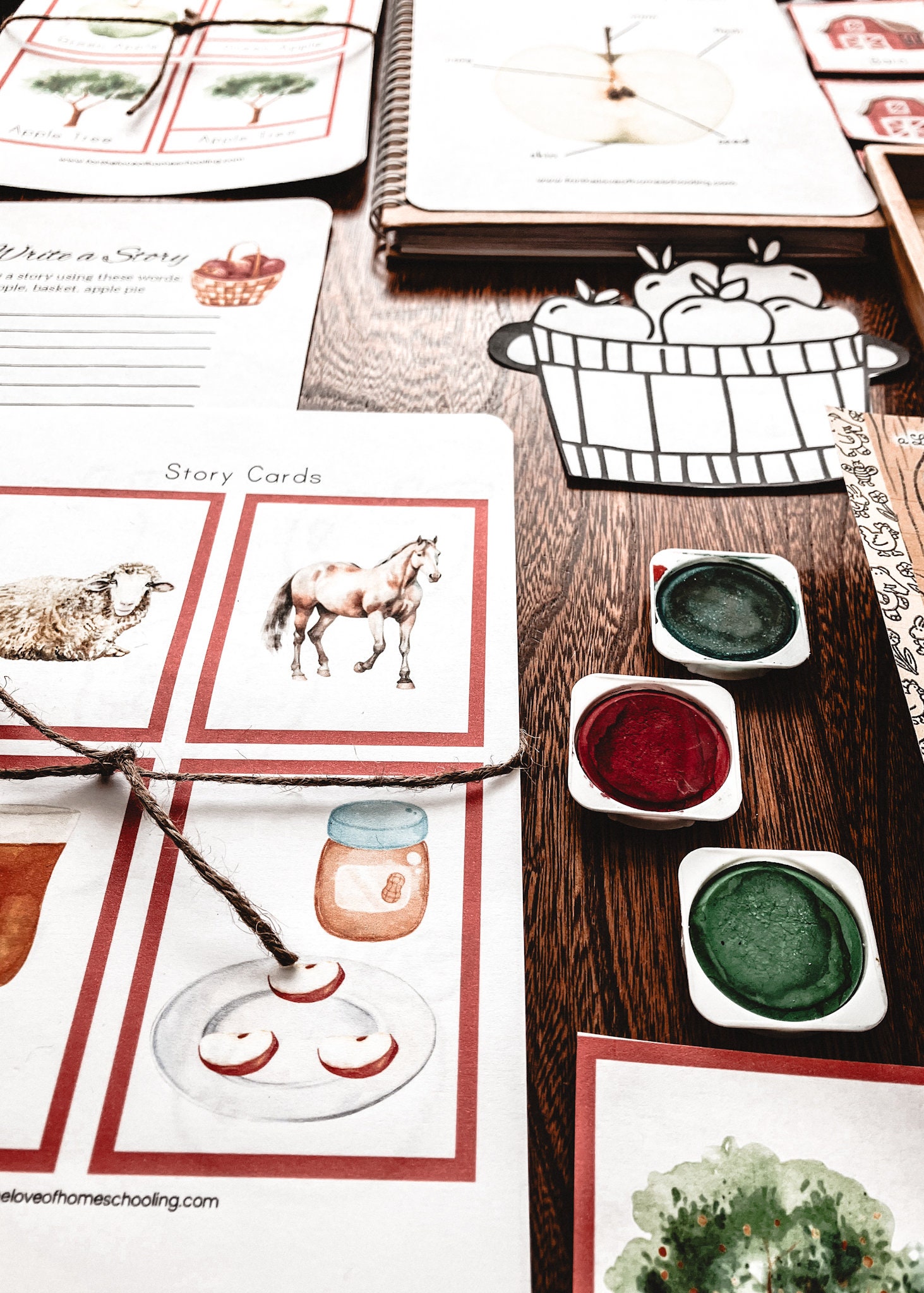 Apple Picking Book Themed Learning Pack - Etsy