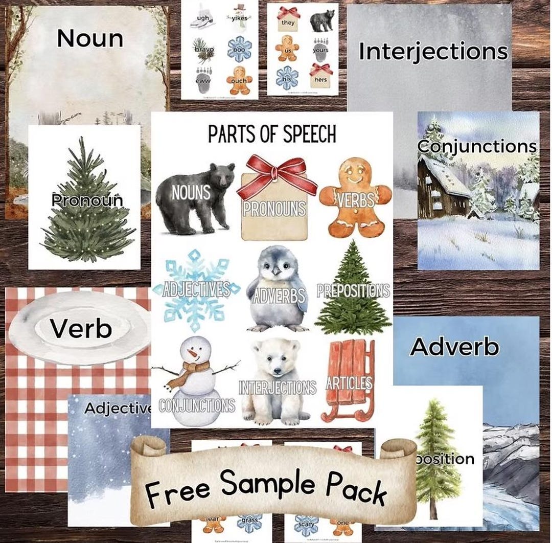 Sample 12 Weeks of Winter Language Arts - Etsy