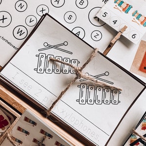 X is for Xylophone Early Learning Pack - Etsy