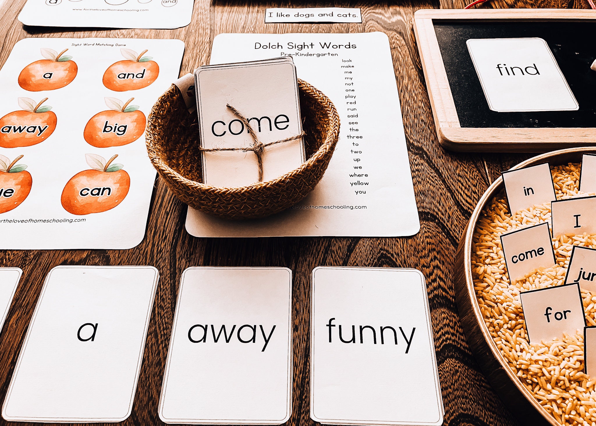 Pre-k Dolch Sight Words Pack - Etsy