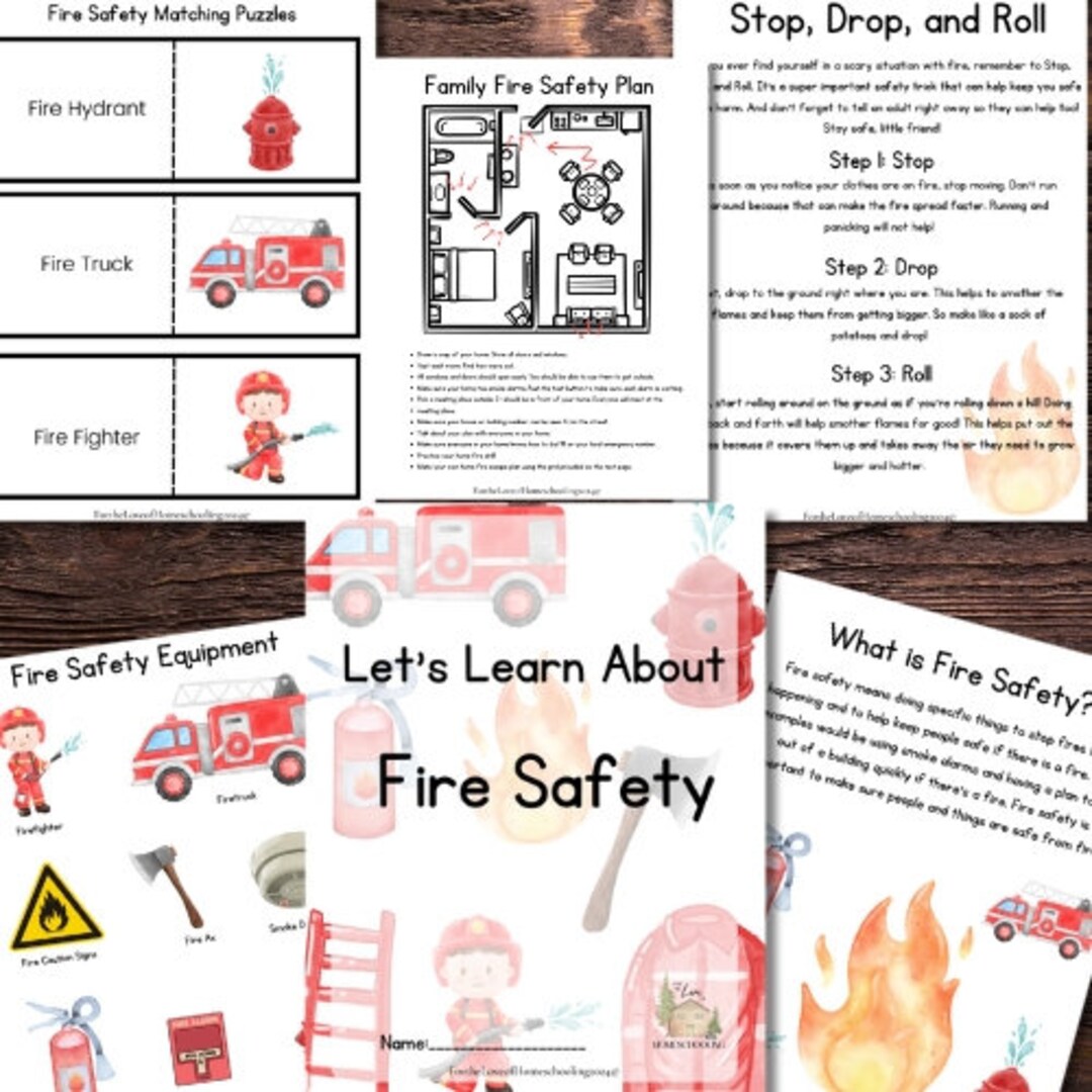 Fire Safety Unit - Etsy