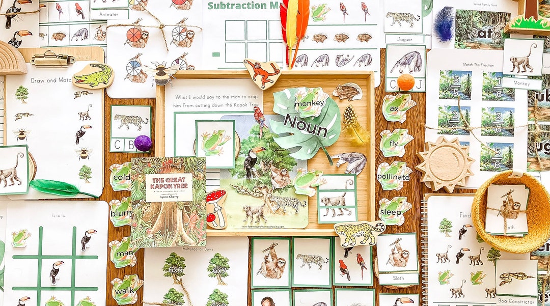 The Great Kapok Tree Book Unit - Etsy