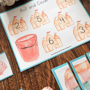 A Day at the Beach Tot School Pack - Etsy