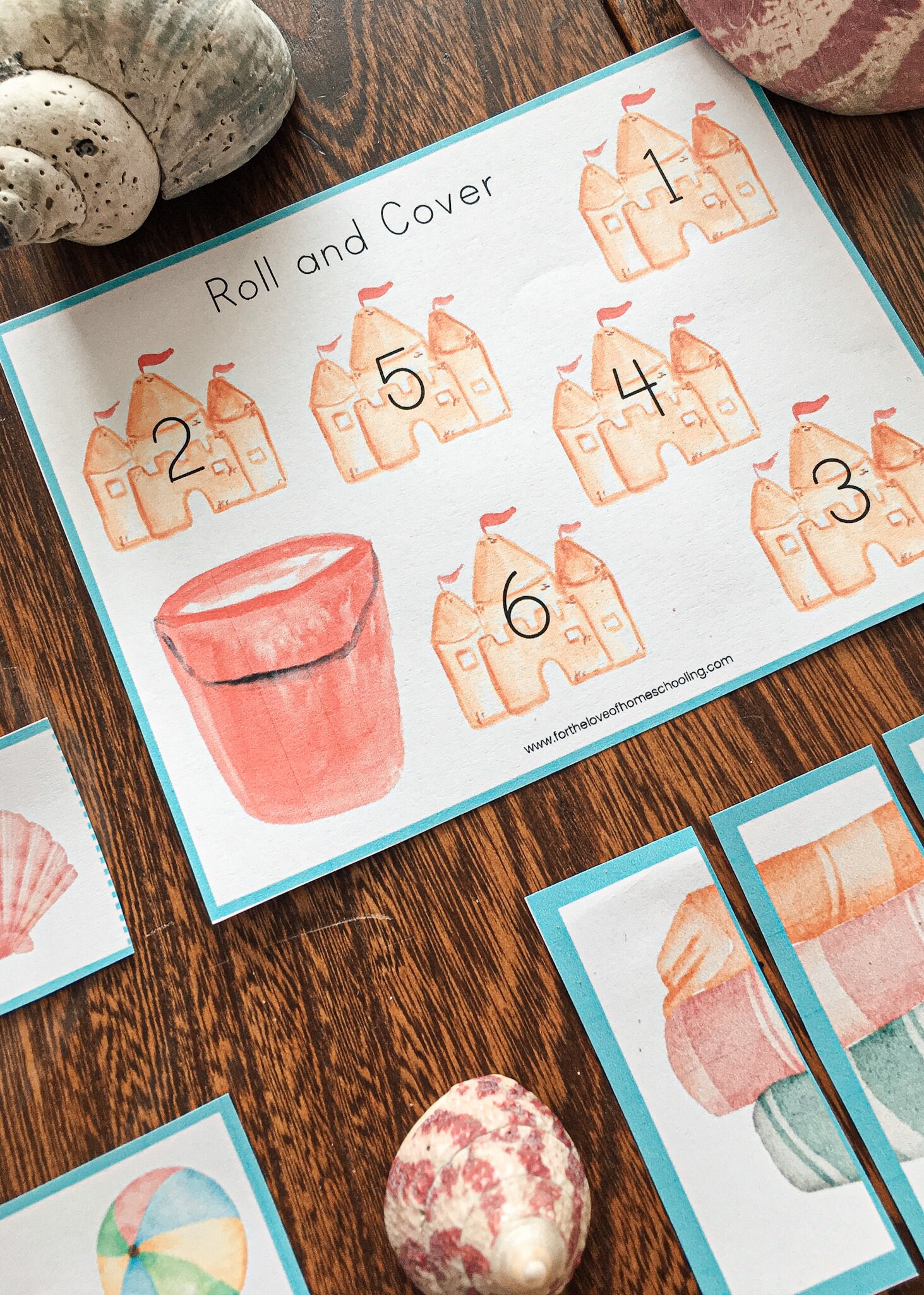 A Day at the Beach Tot School Pack - Etsy