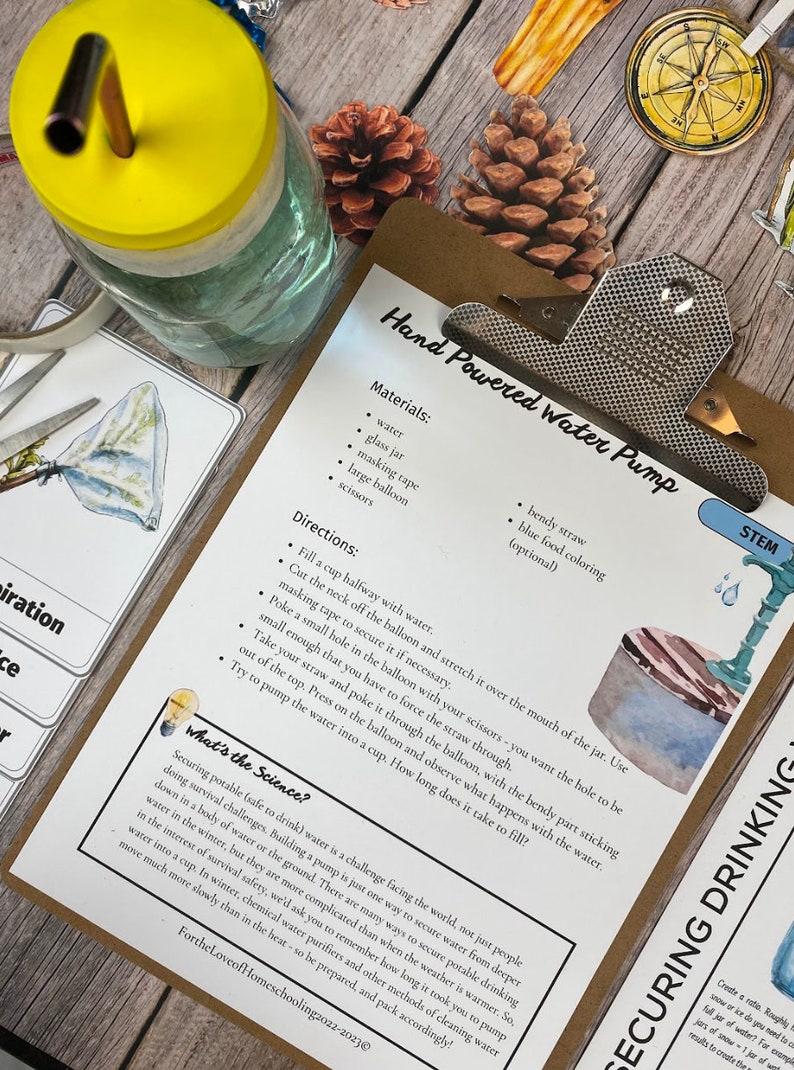 Survival Skills: Finding Water - Etsy UK