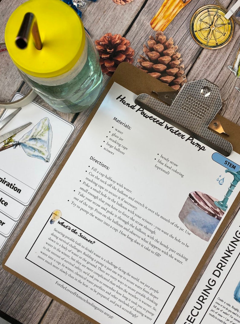 Survival Skills: Finding Water - Etsy UK