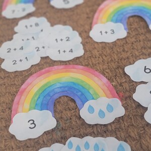 Rainbow Math Pack - Etsy