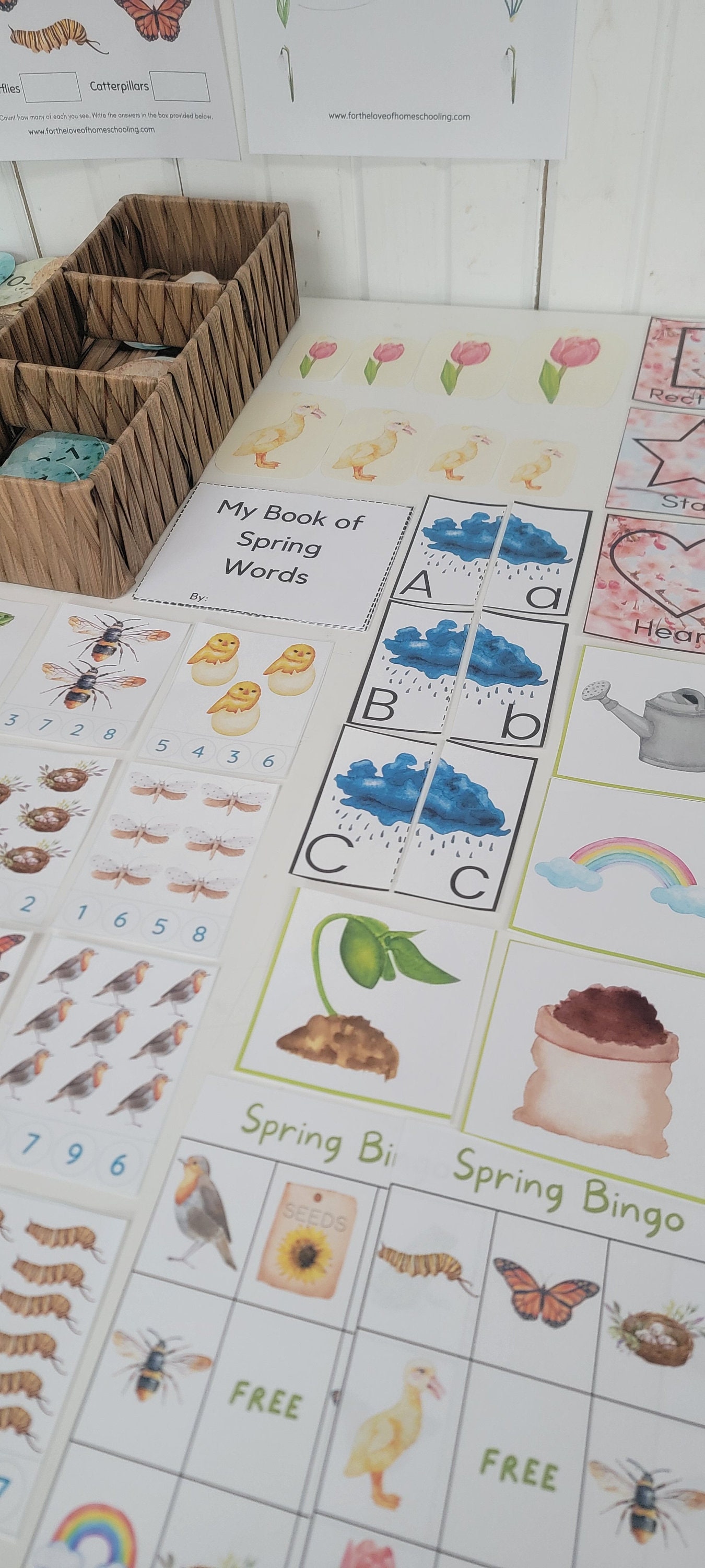 Spring Learning Pack - Etsy