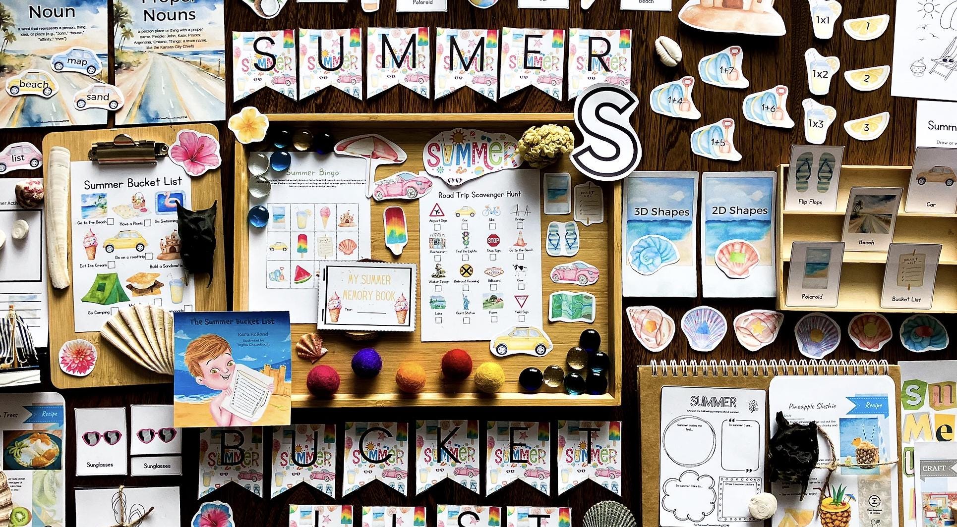 Summer Bucket List 12 Weeks of Summer - Etsy