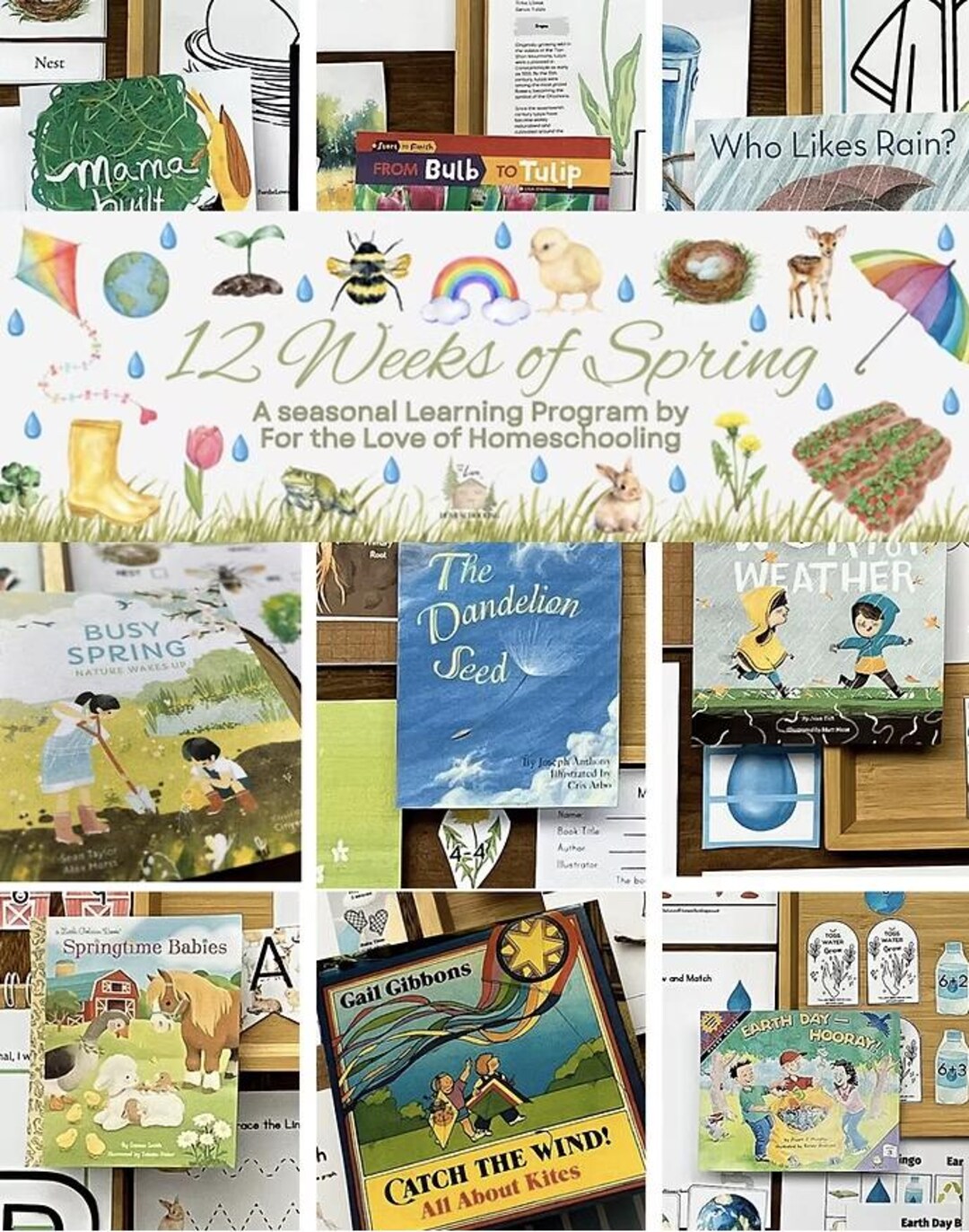 12 Weeks of Spring Bundle - Etsy