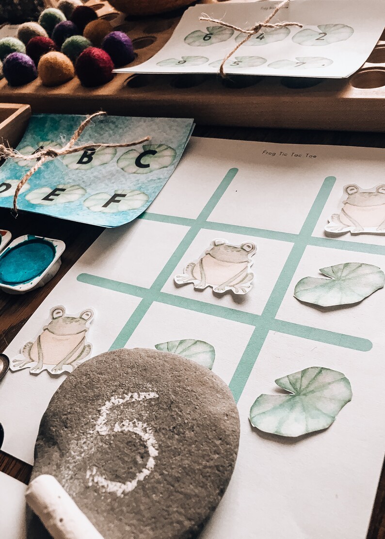 Frog Themed Learning Pack - Etsy
