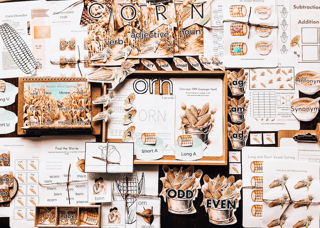 The ORN Word Family Pack - Etsy