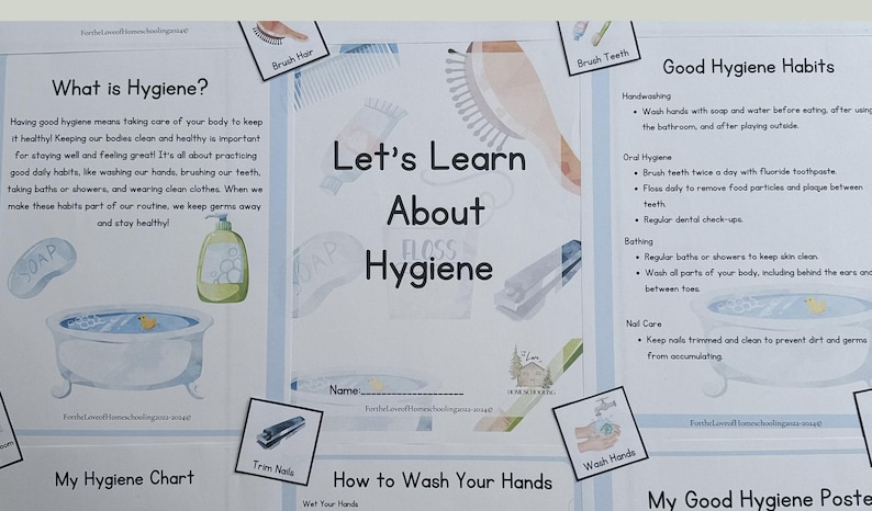 Let's Learn About Hygiene - Etsy