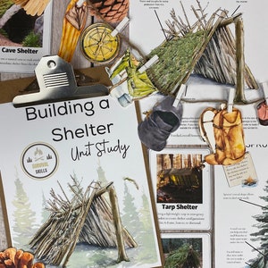 Survival Skills: Shelter Building - Etsy