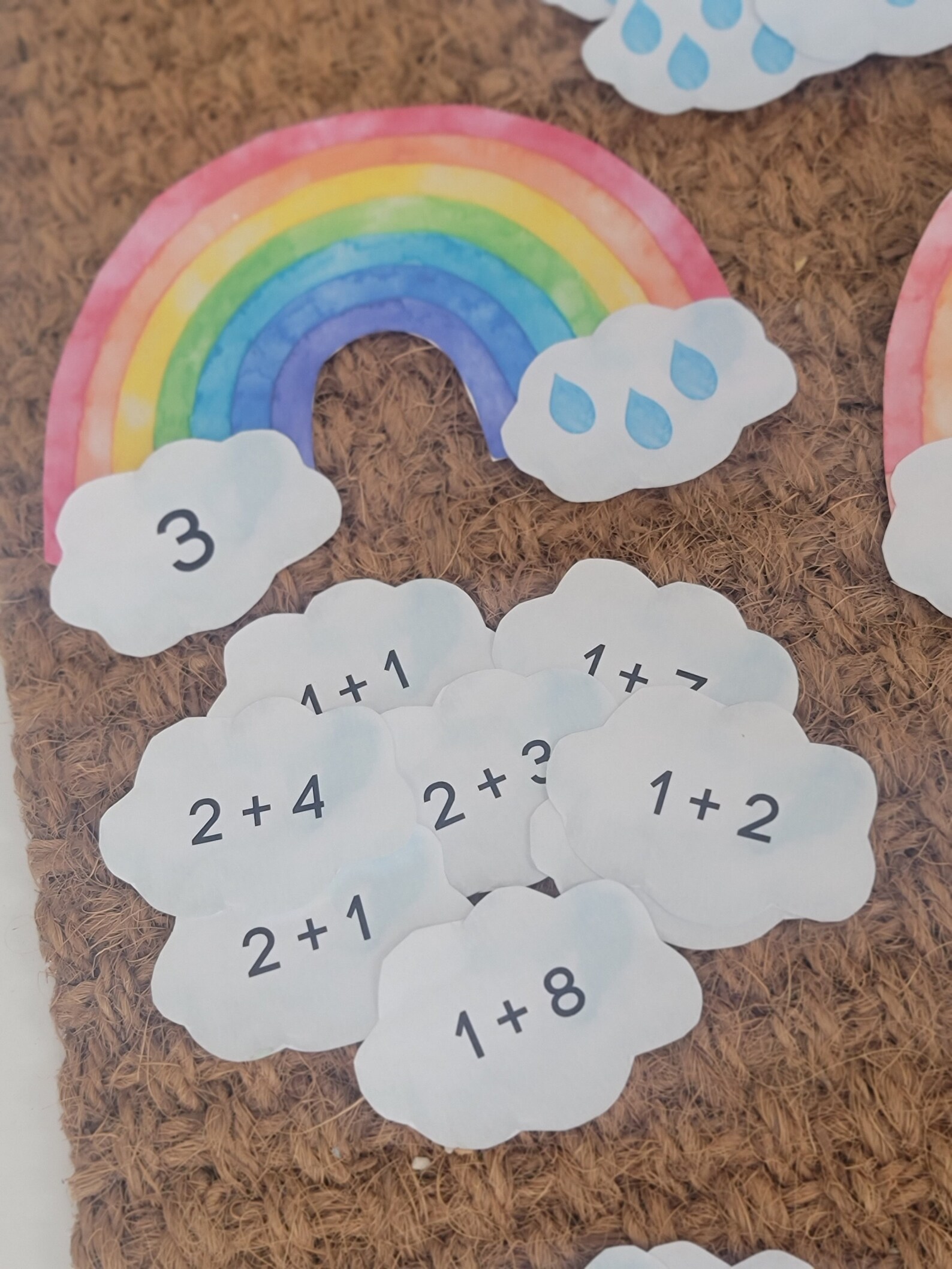 Rainbow Math Pack - Etsy