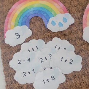 Rainbow Math Pack - Etsy