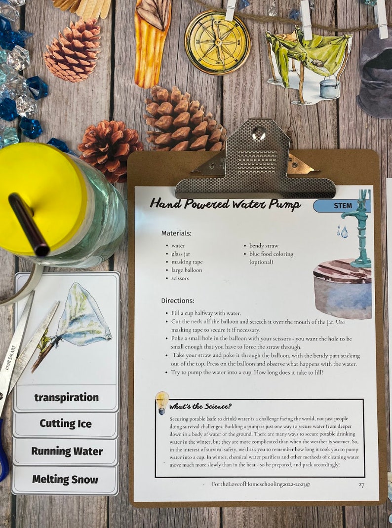 Survival Skills: Finding Water - Etsy UK