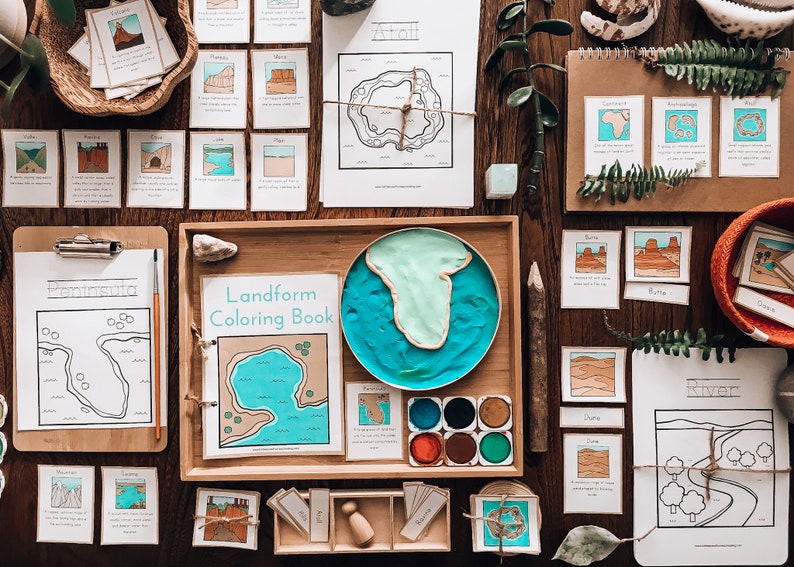 Landforms Pack - Etsy