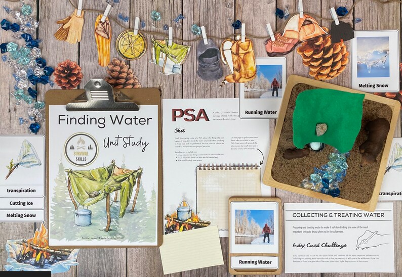 Survival Skills: Finding Water - Etsy UK