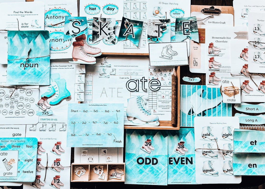 The ATE Word Family Pack - Etsy