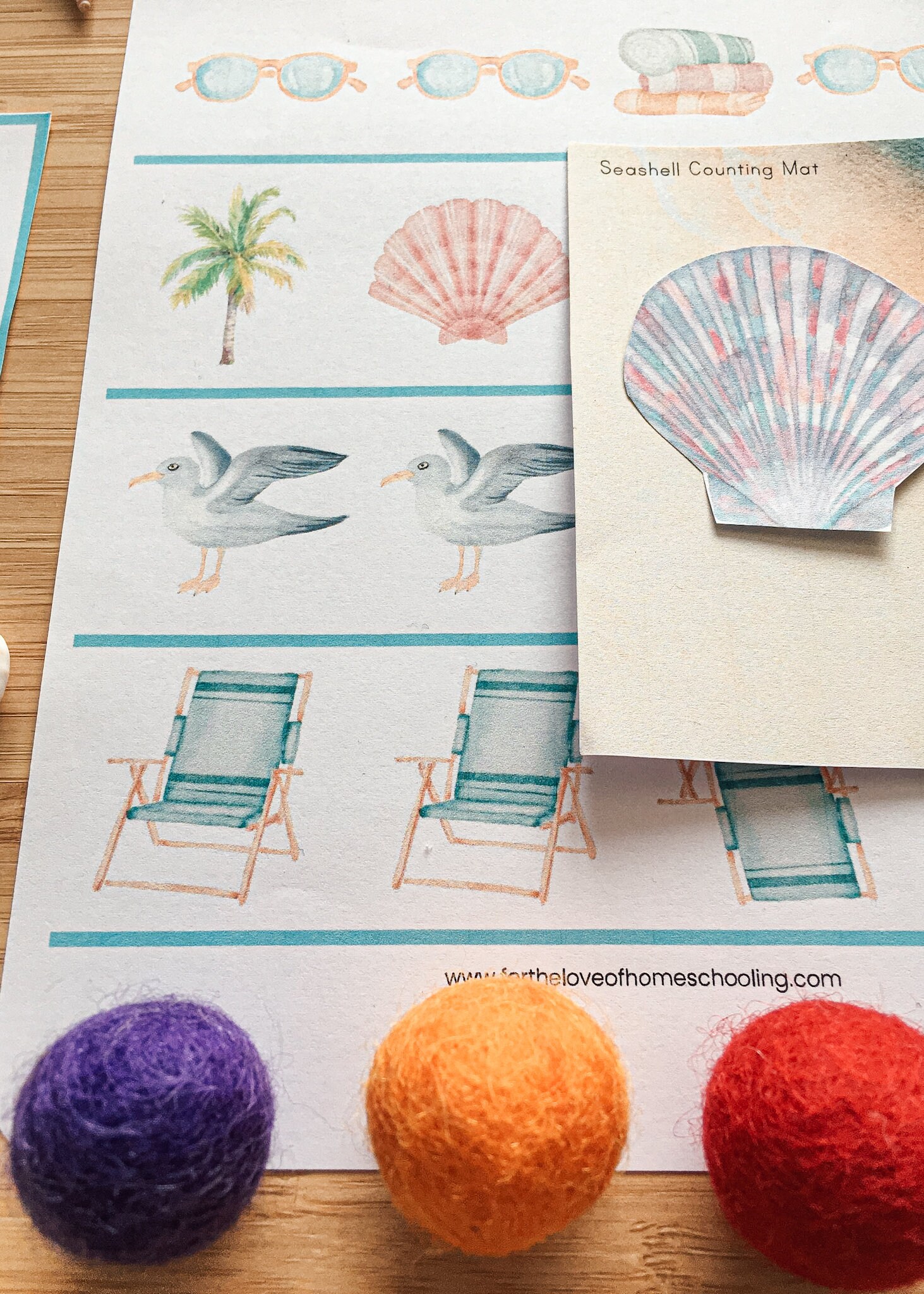 A Day at the Beach Tot School Pack - Etsy