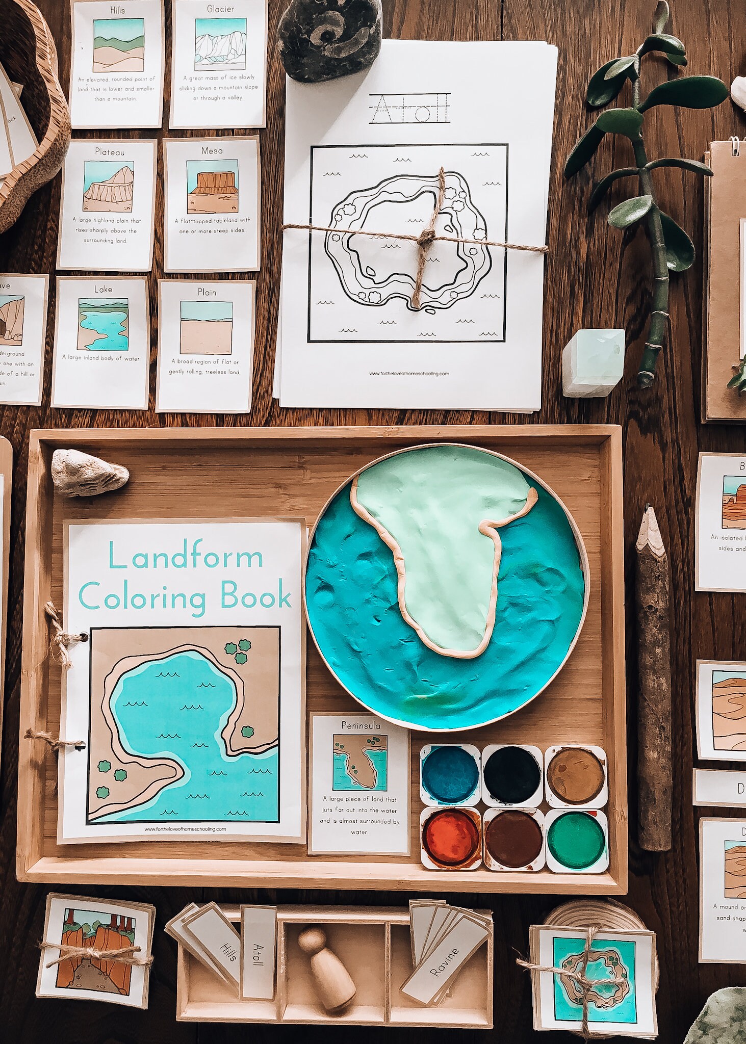 Landforms Pack - Etsy