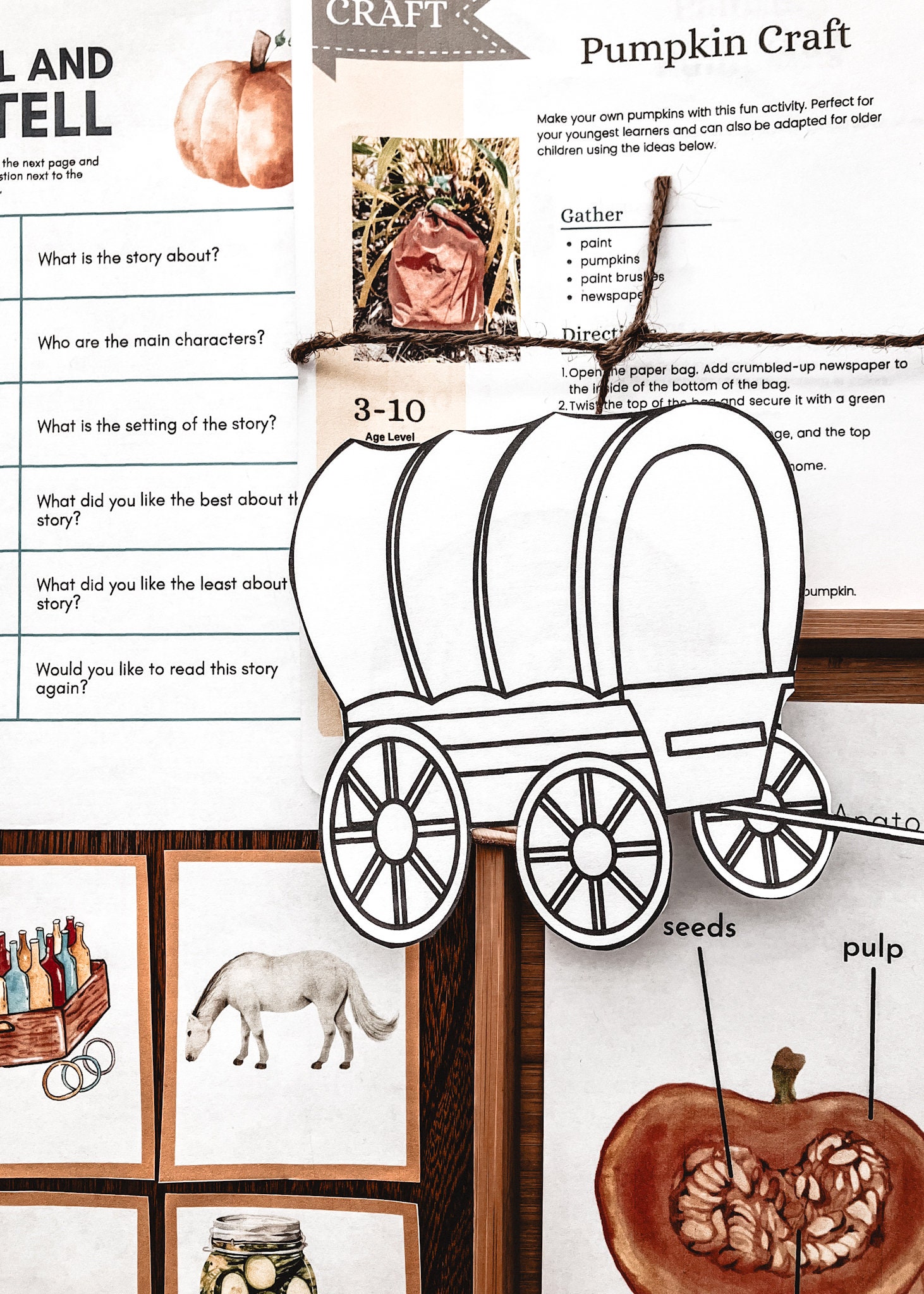 The County Fair Book Themed Learning Pack - Etsy