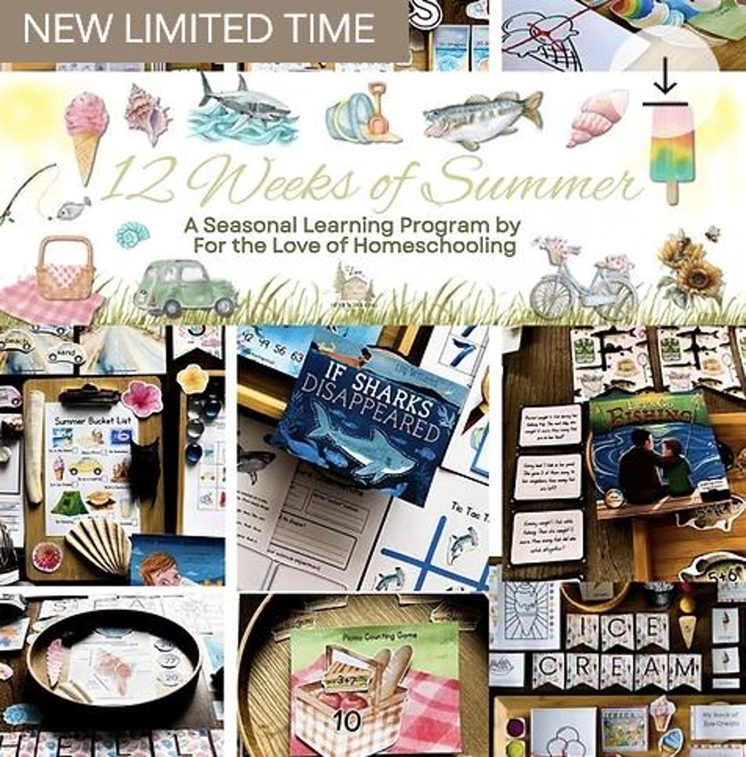 12 Weeks of Summer Bundle - Etsy