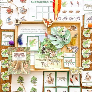 The Great Kapok Tree Book Unit - Etsy