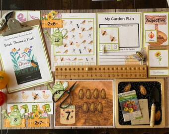 Complete Garden Unit Study, Garden Learning Pack, Gardening Printables ...